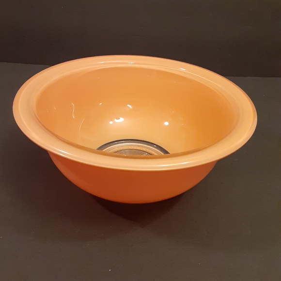 Pyrex | Kitchen | Vintage Pyrex 322 2 Toned Blushapricot Clear Glass ...